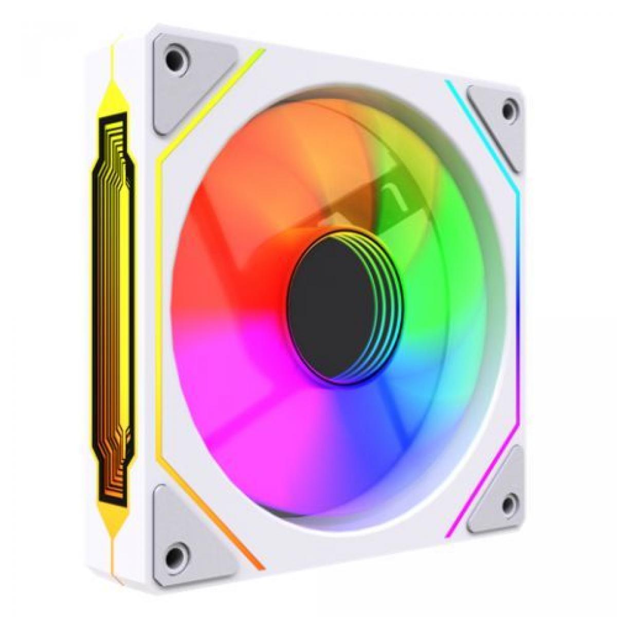 Vida Infinity02 Reverse Blade 120mm ARGB PWM Case Fan, Hydraulic ...